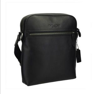 Coach | Bags | Coach F684 Charlies Flight Leather Crossbody Bag | Poshmark